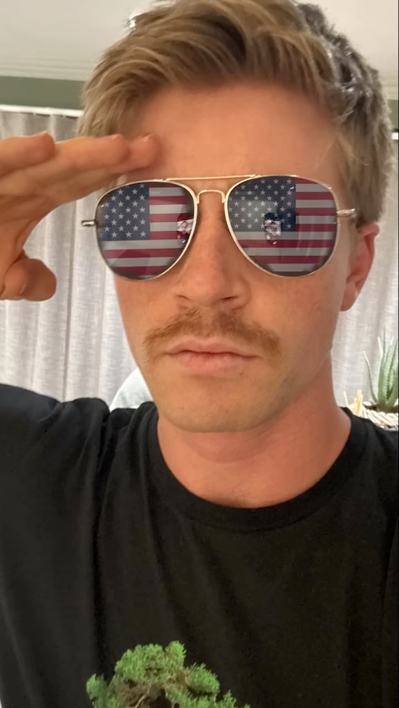 Robert Irwin looks so different with a mustache in new transformation