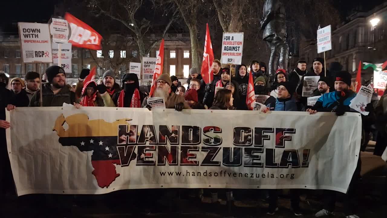 The Revolutionary Communist Party held a demonstration in London ...