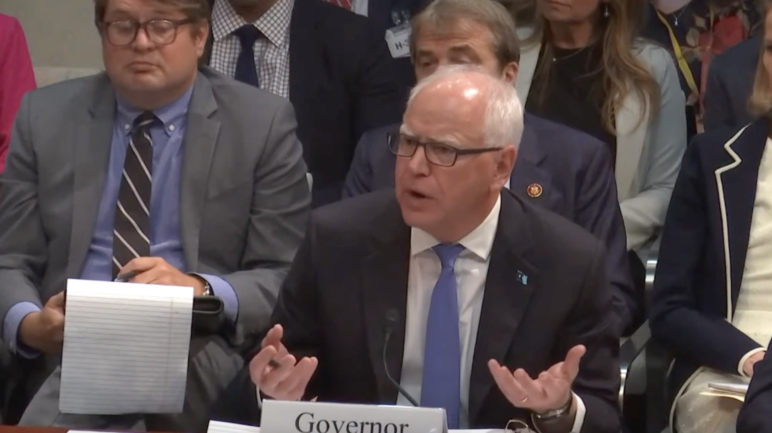 'Respect the witness': Tim Walz bests GOP Rep. Andy Biggs during heated ...