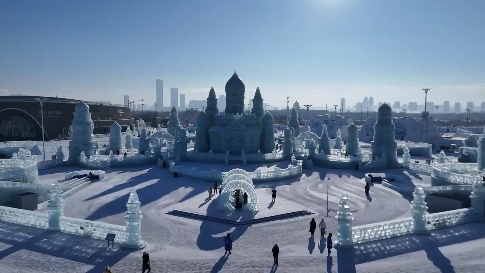 World's largest ice and snow theme park offers winter wonderland for ...