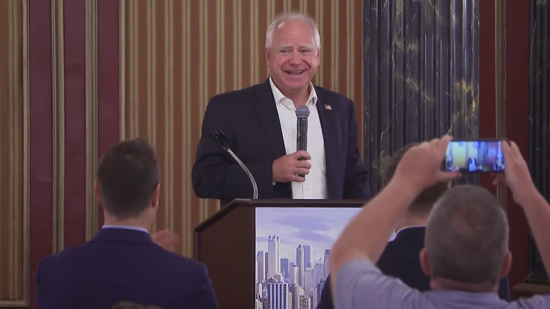 Minnesota Gov. Tim Walz ends re-election bid