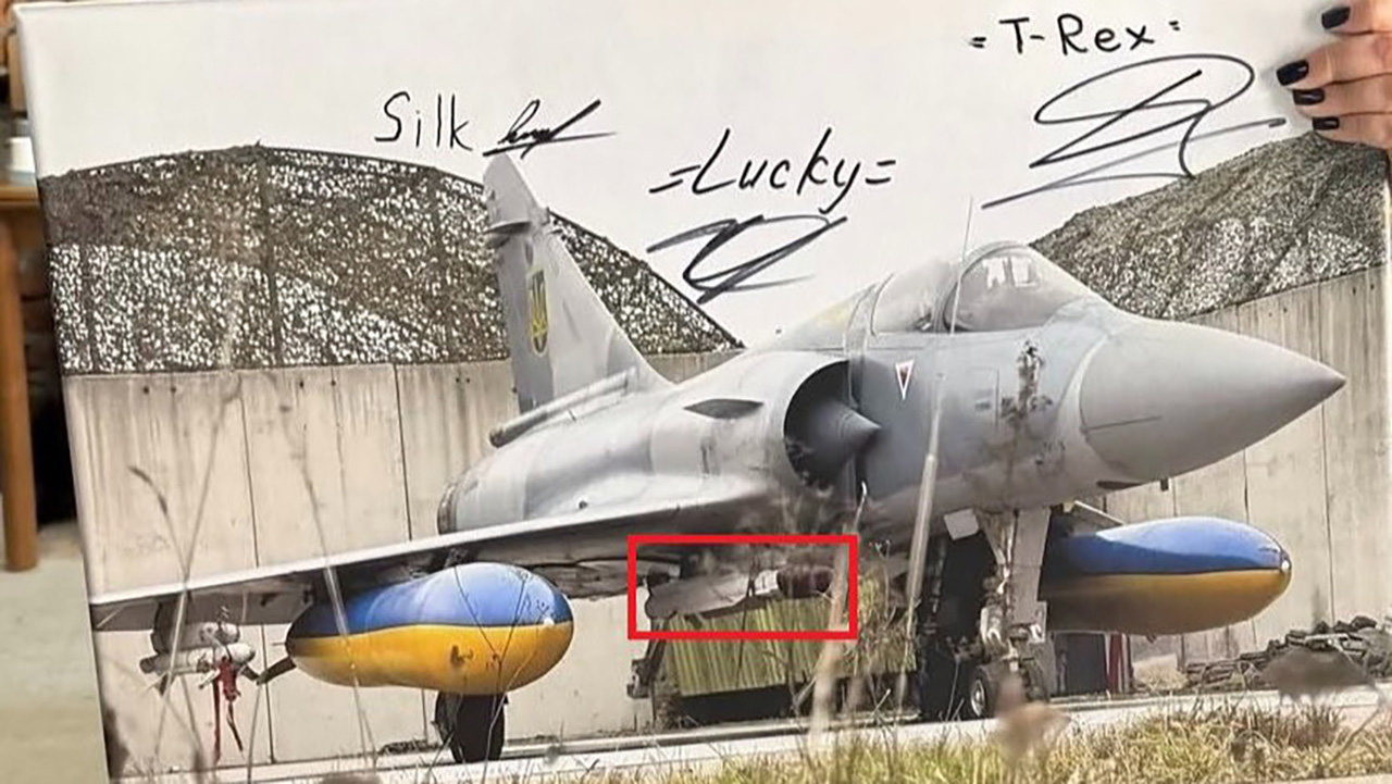 Ukrainian Mirage 2000s are now equipped with MICA missiles