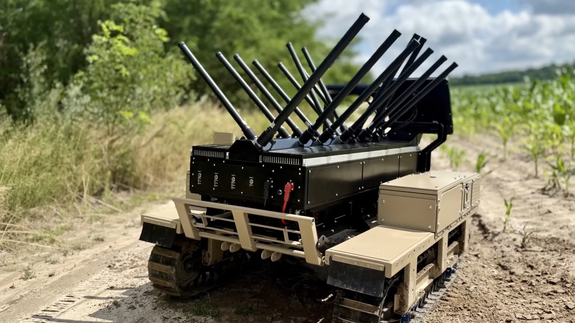 How Ukraine’s berserk ground robot is jamming Russian drones and ...
