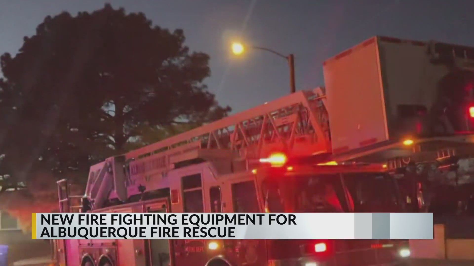 Albuquerque Fire Rescue shows off dedication to truck maintenance