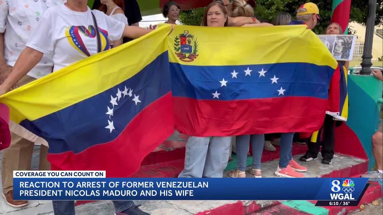 Lancaster Hispanic community reacts to Venezuelan president's arrest