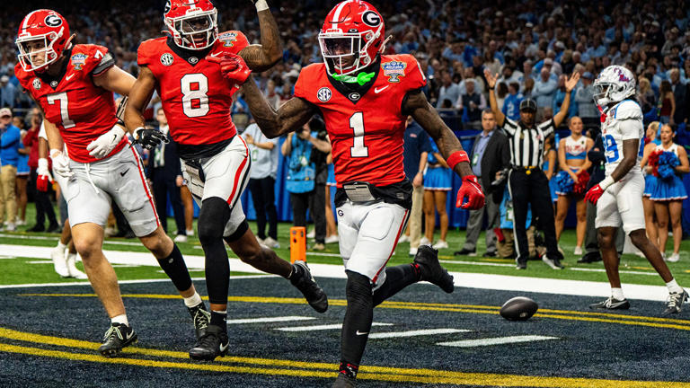 Georgia WR Zachariah Branch declares for NFL draft after record ...