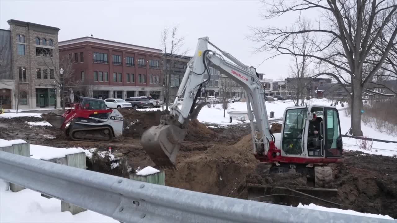 Ada Township begins construction on $2.5M pedestrian bridge over ...