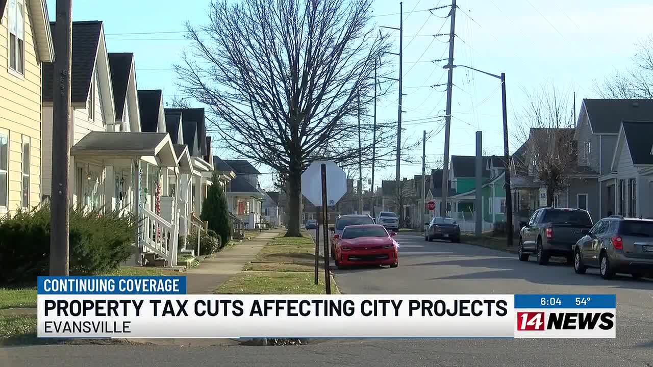 Statewide property tax cuts affecting local city projects