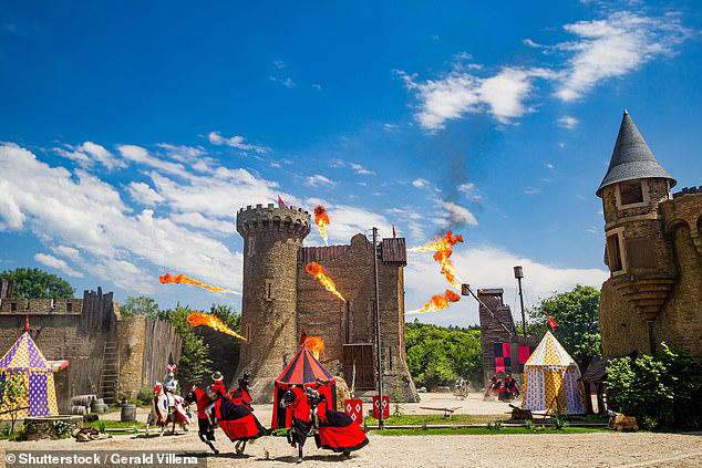 Inside the theme park named best in Europe - but it has no rides