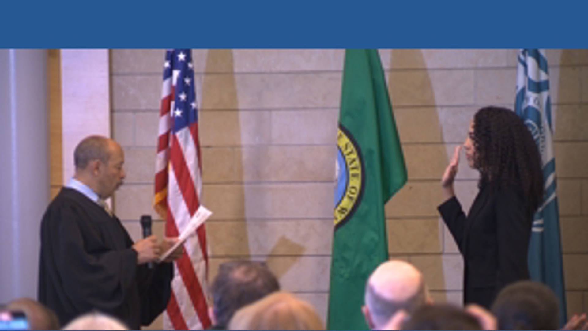 Seattle city attorney sworn in