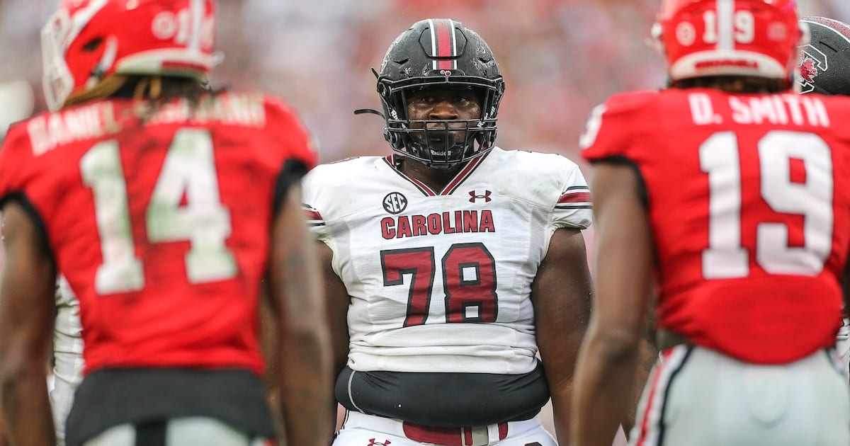 Texas A&M lands former South Carolina OL Trovon Baugh through transfer ...