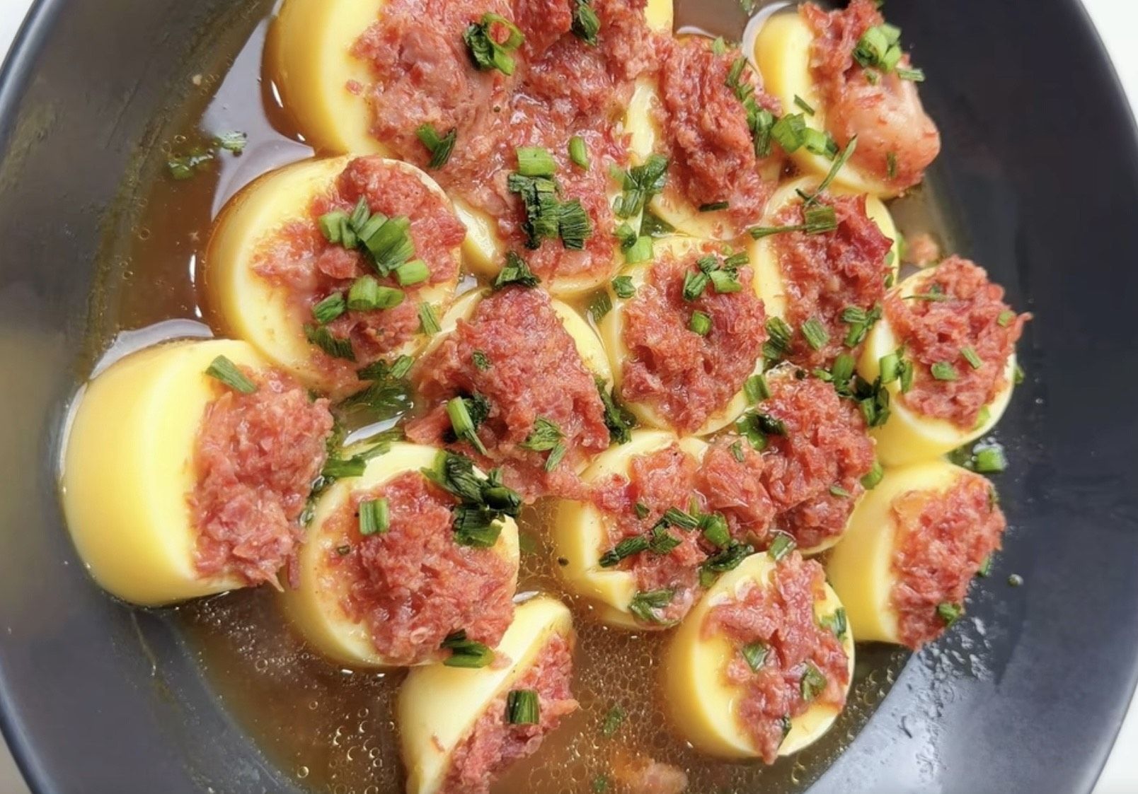 Resep steam egg tofu kornet, menu hangat gurih yang cocok saat hujan