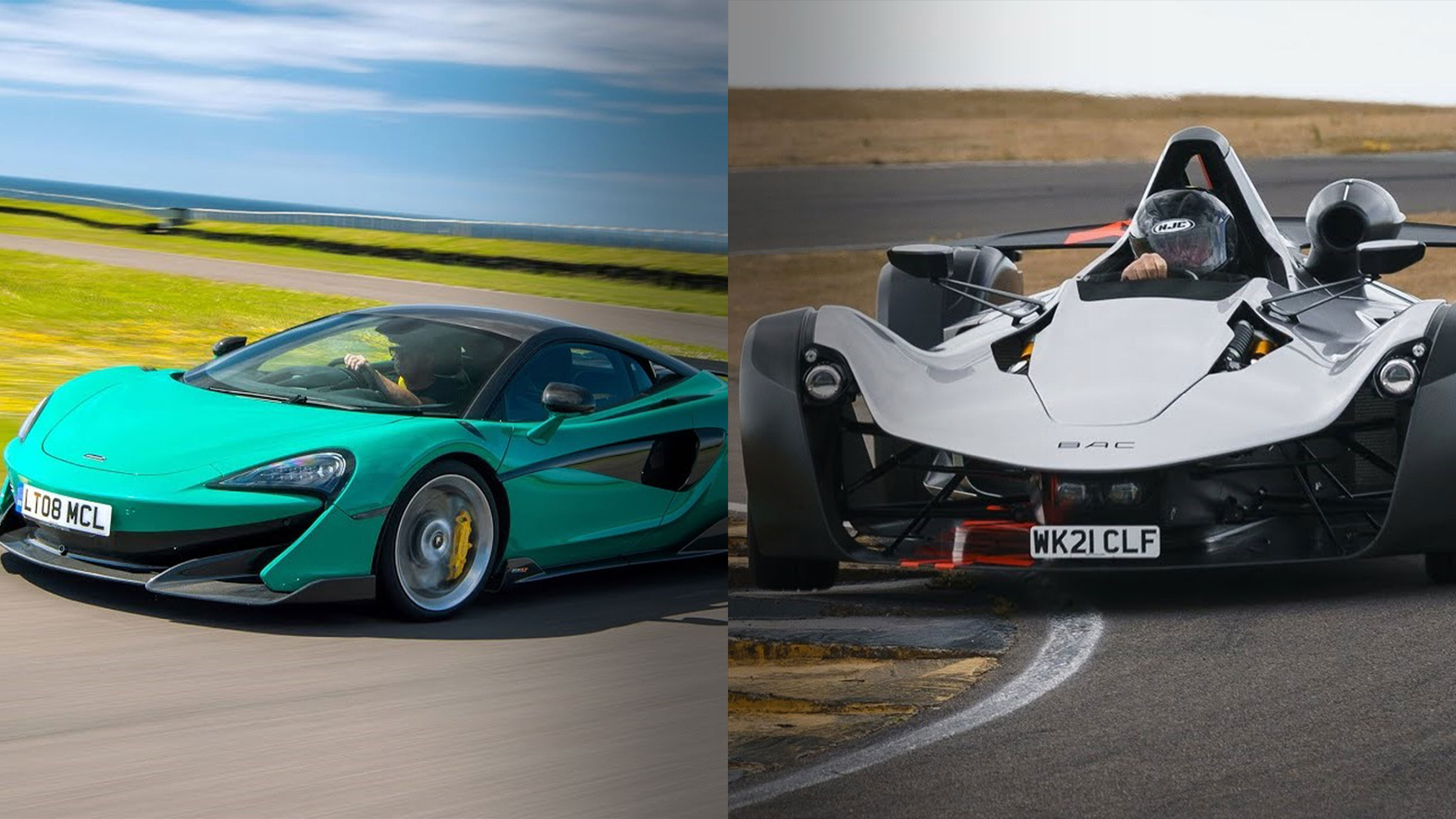 McLaren 600LT v/s BAC Mono R