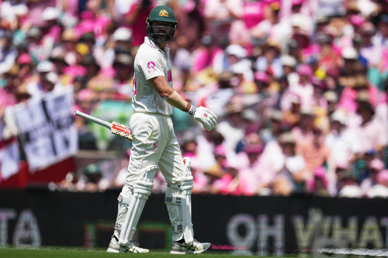 Travis Head's third century of the series lifts Australia to 281-3 at ...