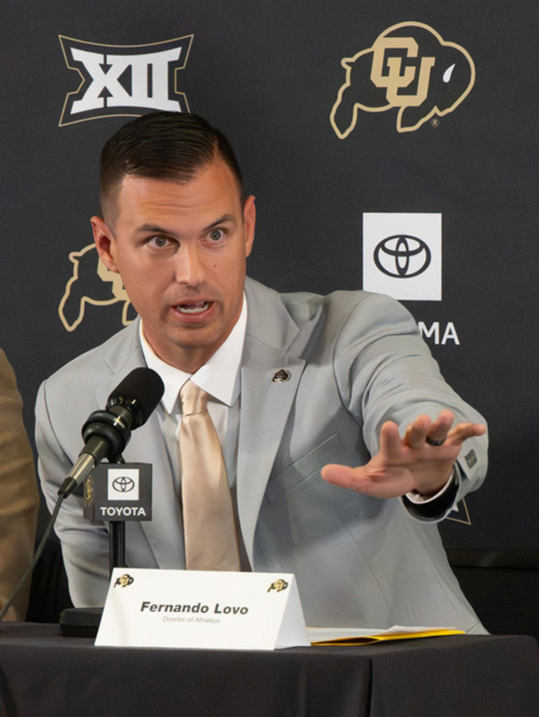 New Colorado AD Fernando Lovo aims to make Buffs global brand with ...