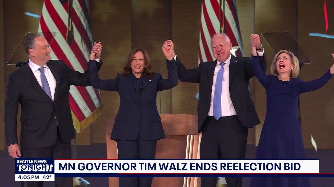 Minnesota Gov. Tim Walz drops re-election bid amid fraud scrutiny