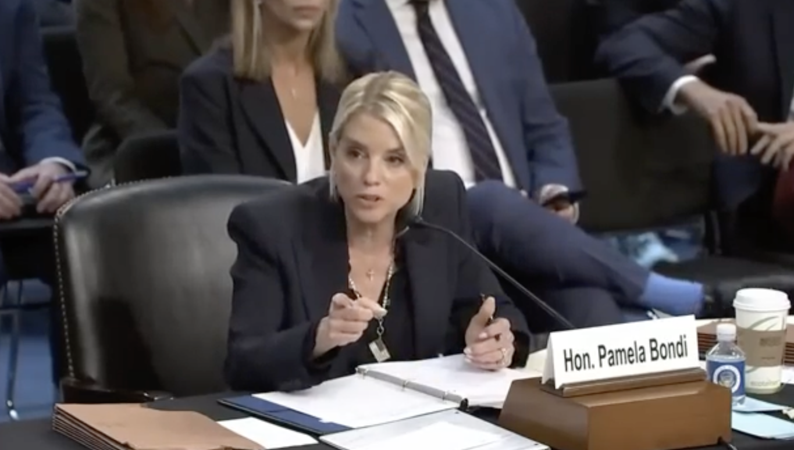 'He's keeping your border state safe': Pam Bondi loses her cool after ...