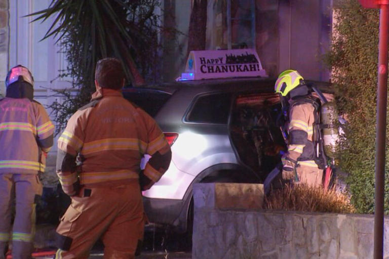 Man arrested over arson attack on rabbi’s car on Christmas Day