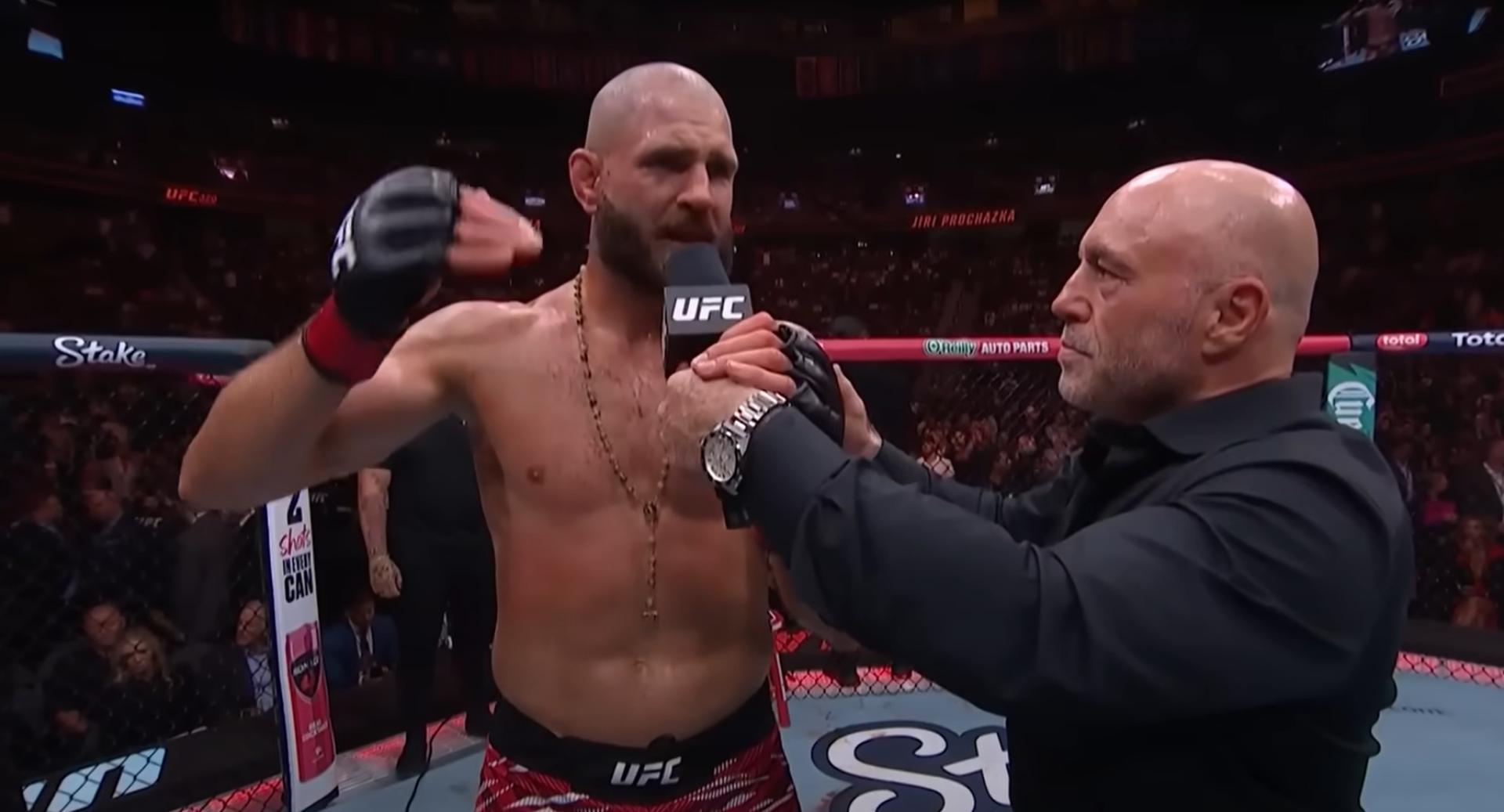 Jiri Prochazka wants a title shot: “I don't care who”