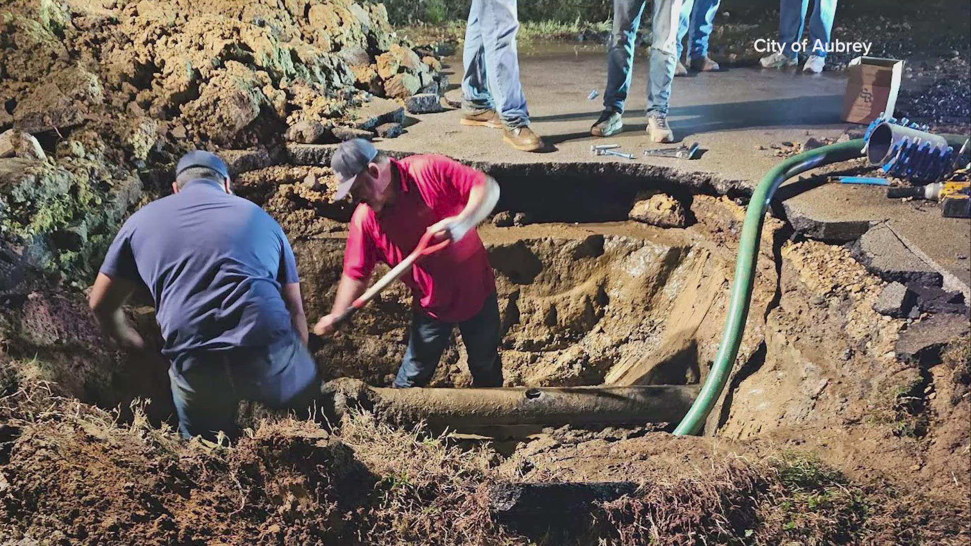 Water main break in Aubrey prompts boil water notice