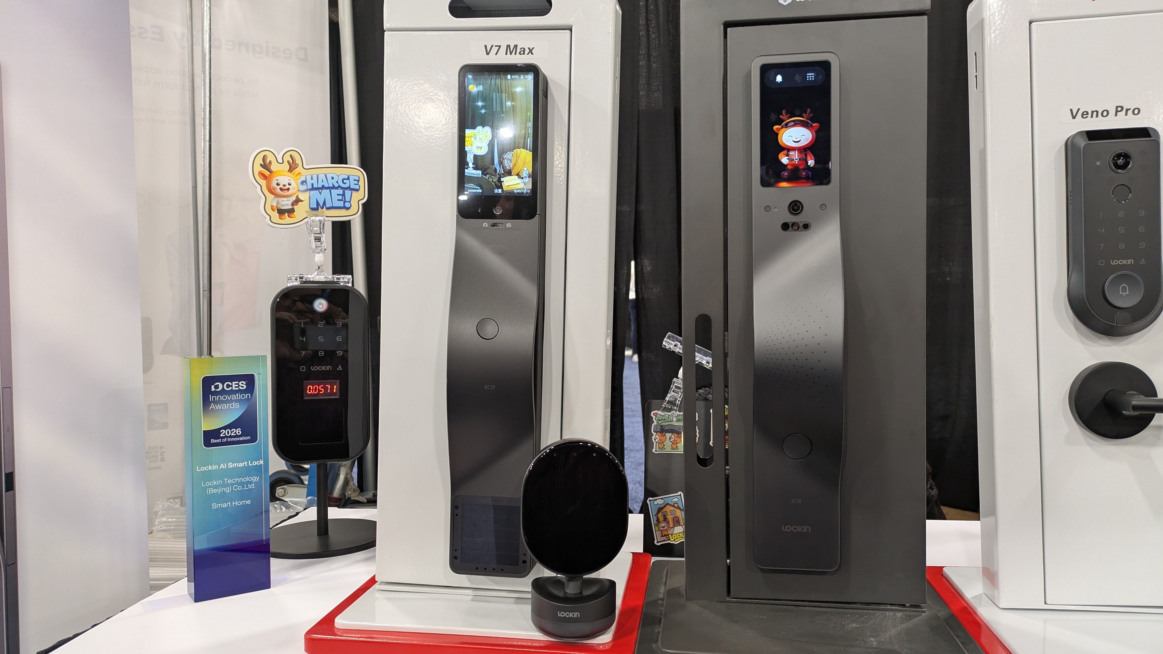 I saw a smart lock at CES that you literally never need to recharge