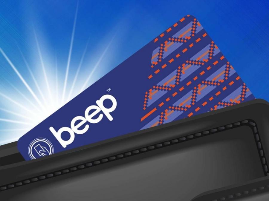 Beep cards are now available at train stations after the holiday break