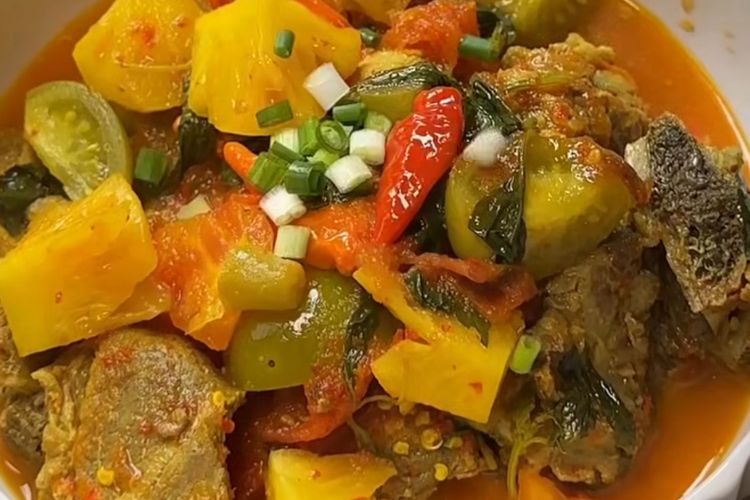 Resep iga sapi garang asam, kuah segar pedas asam yang bikin nagih