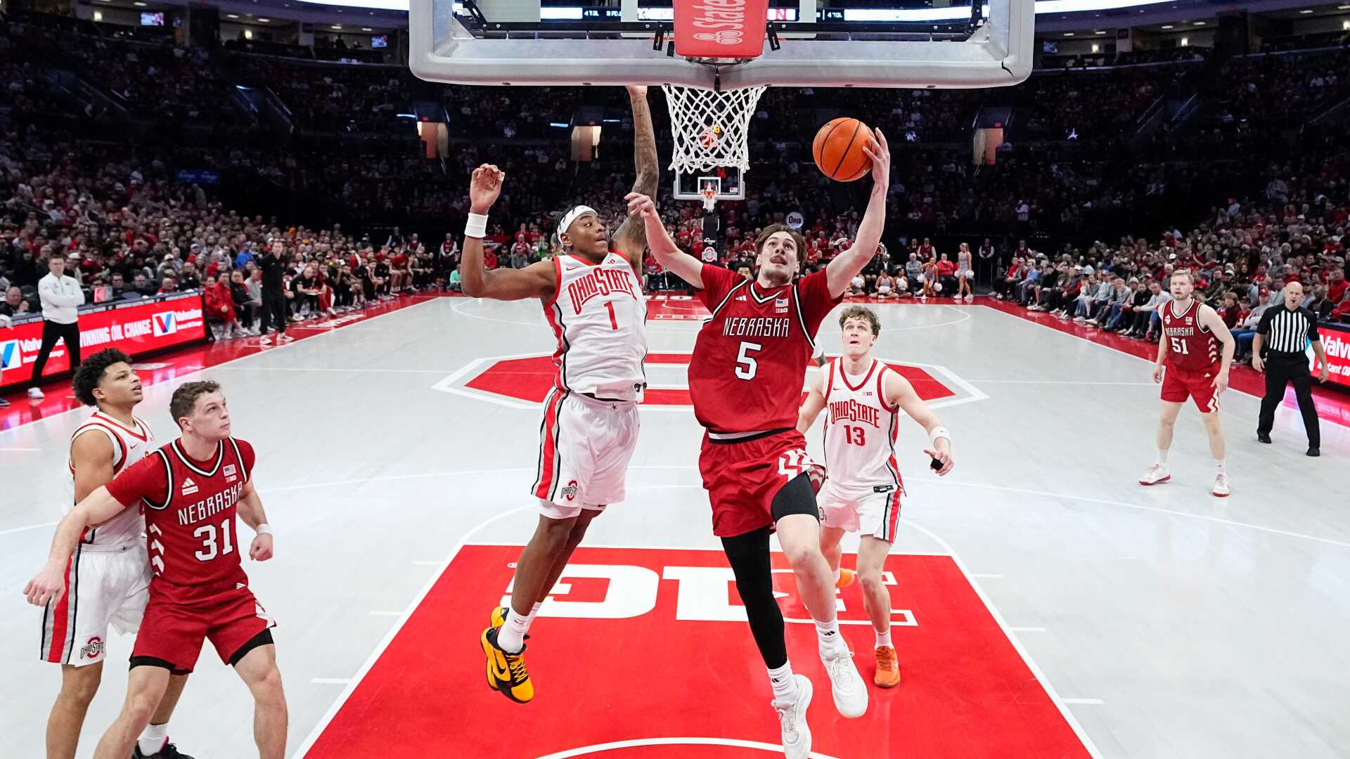 No. 10 Nebraska holds off Ohio State’s late rally to remain unbeaten ...