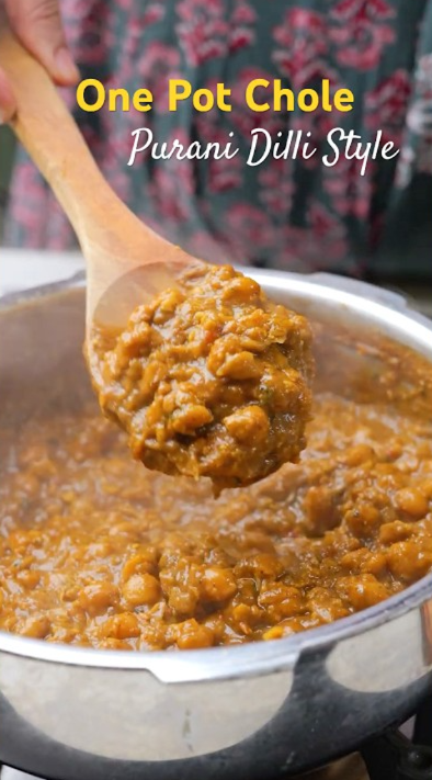 One-pot chole | Authentic purani dilli style recipe