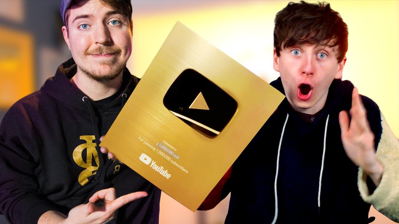 I stole MrBeast's YouTube play button without him knowing!