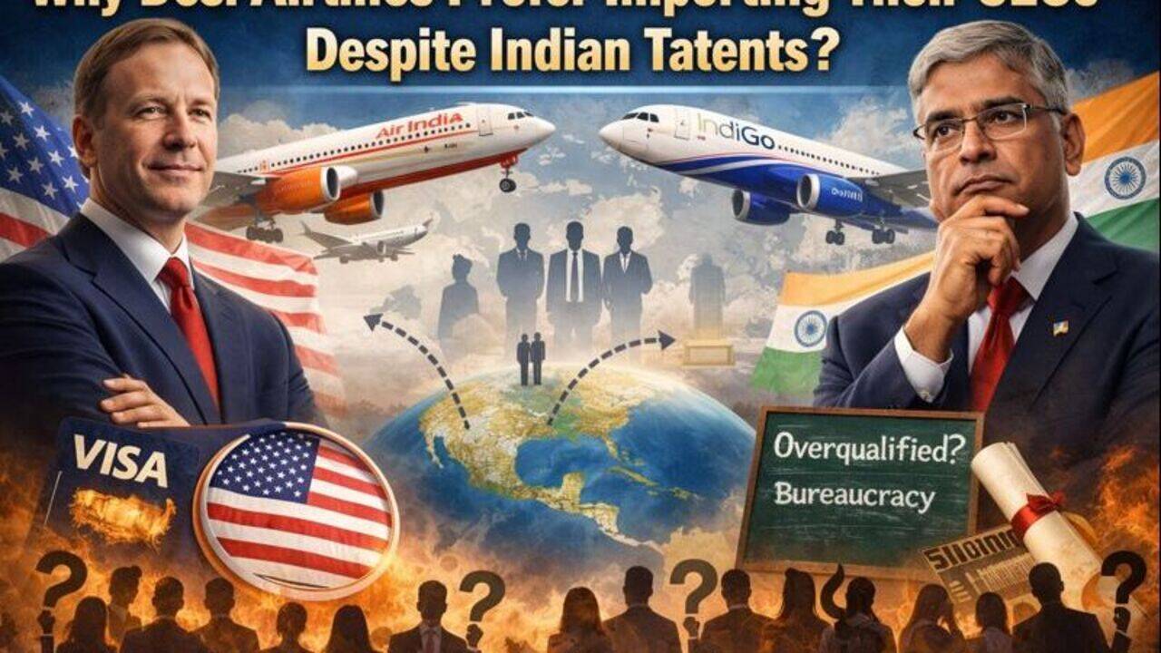Why Desi Airlines Prefer Importing Their CEOs Despite Indian Talents?