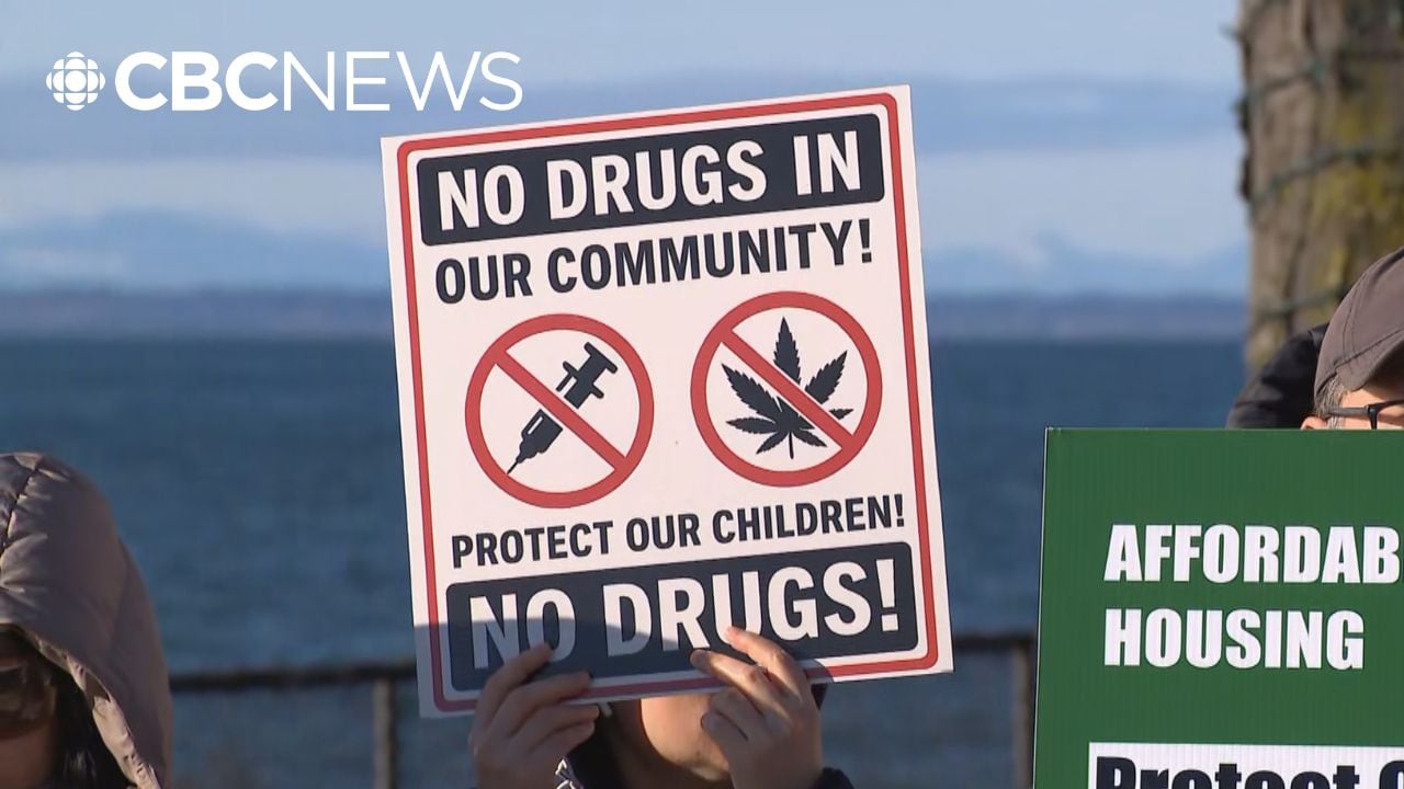 Some White Rock, BC residents are protesting against a supportive ...