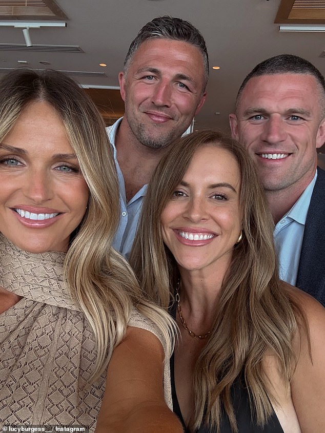 Sam and Luke Burgess steal the show at star-studded wedding