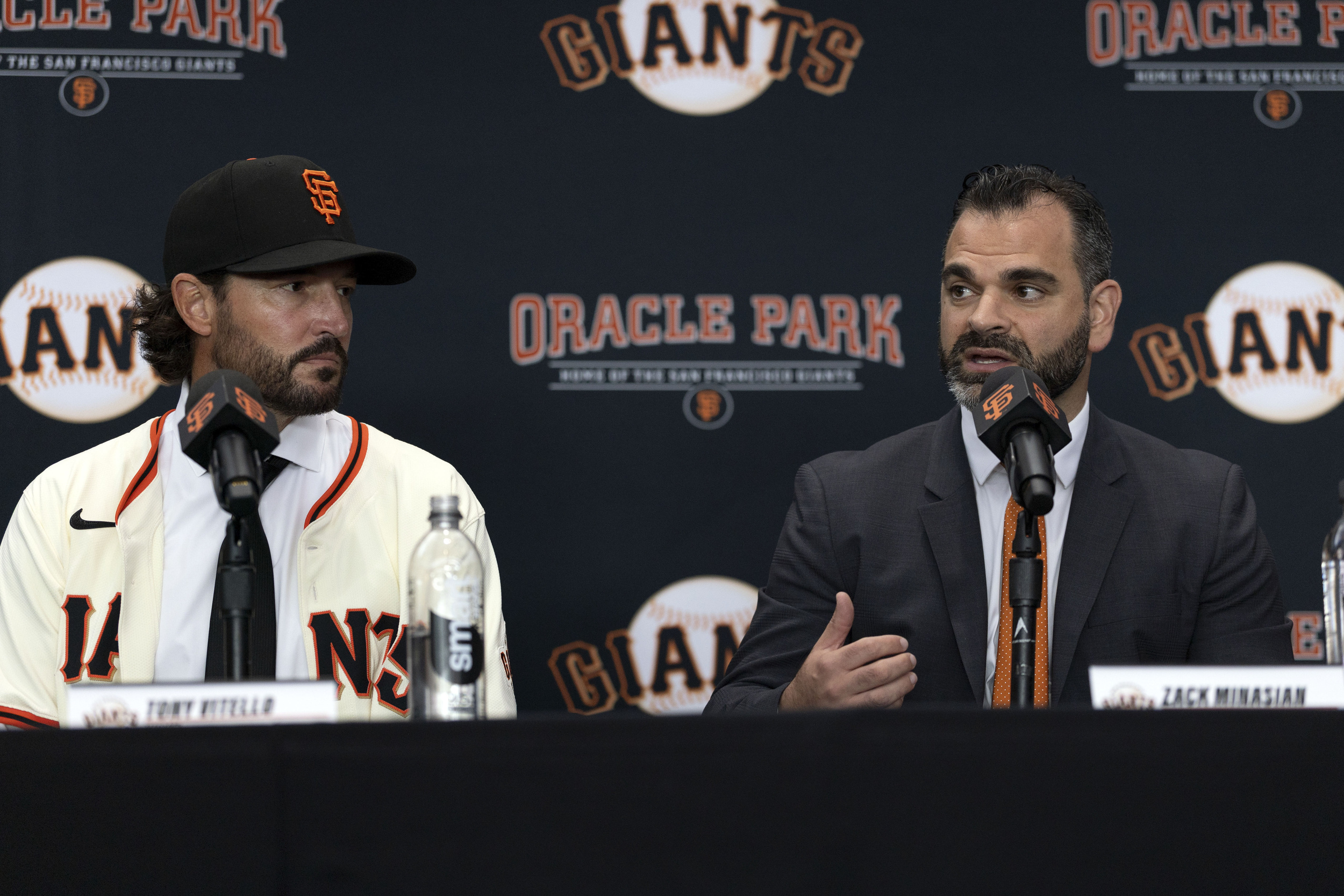 Giants’ GM Zack Minasian discusses rotation
