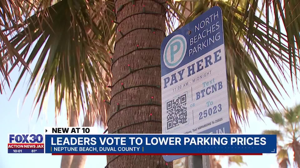 Neptune Beach leaders lower Beaches Town Center parking rates after ...