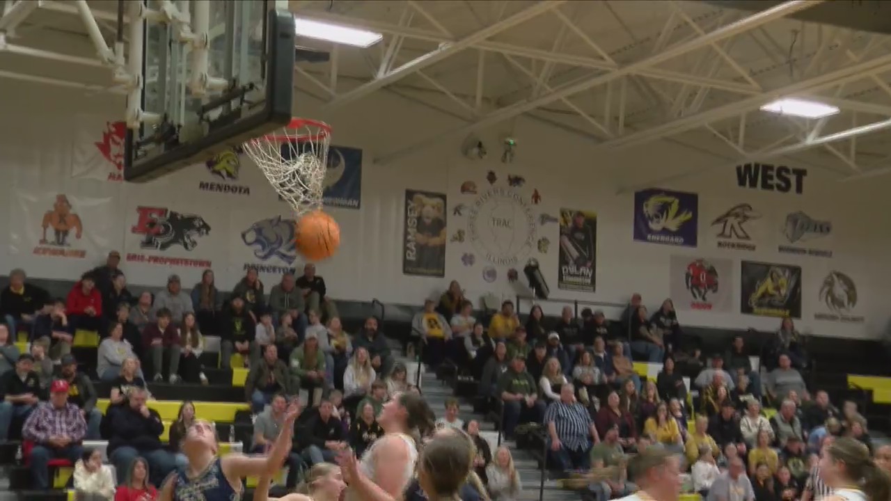 Riverdale Rams beat Mercer County 46-41 in girls basketball action on ...