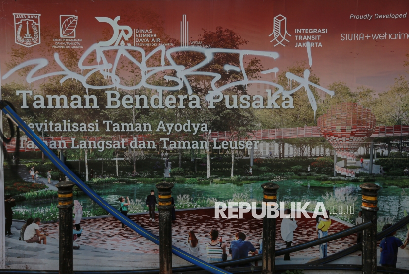 Taman Bendera Pusaka jadi oase baru Jakarta