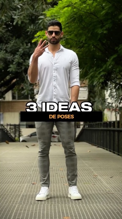 Las mejores poses para fotos de hombre