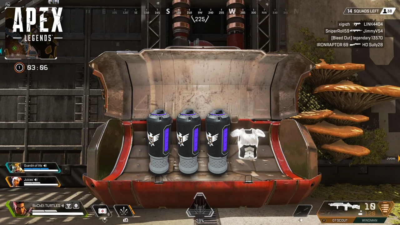 Faster loot than ever: Apex Legends class perk spawn trick revealed