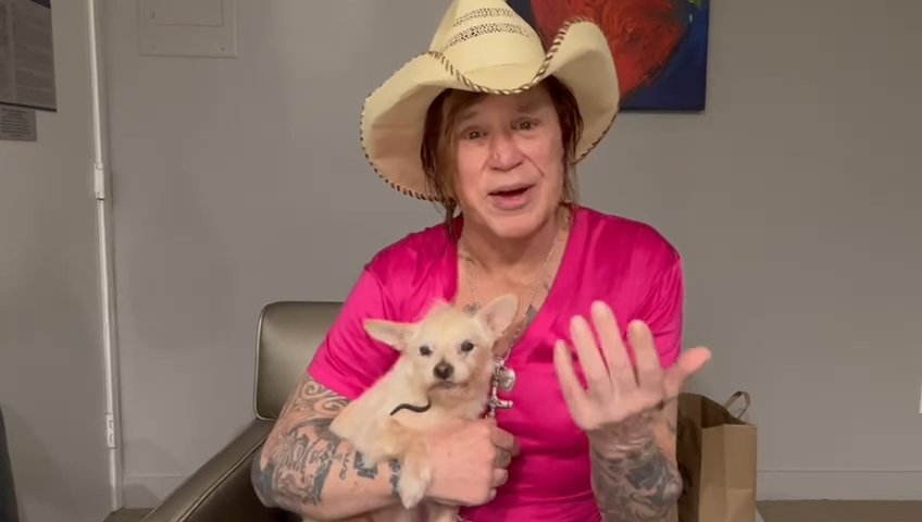 Woman who started 'humiliating' Mickey Rourke GoFundMe