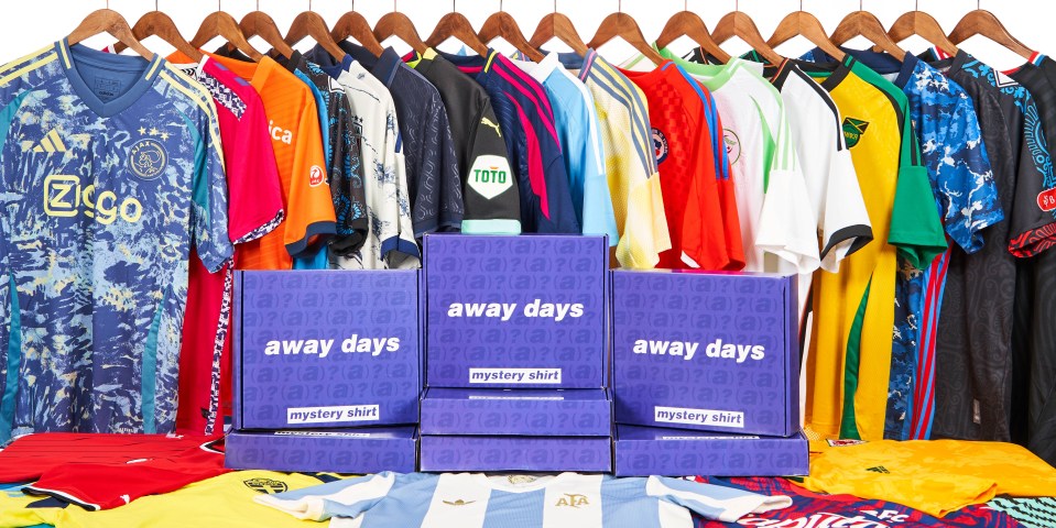 Classic Football Shirts Away Days Mystery Box returns: New Year, New ...