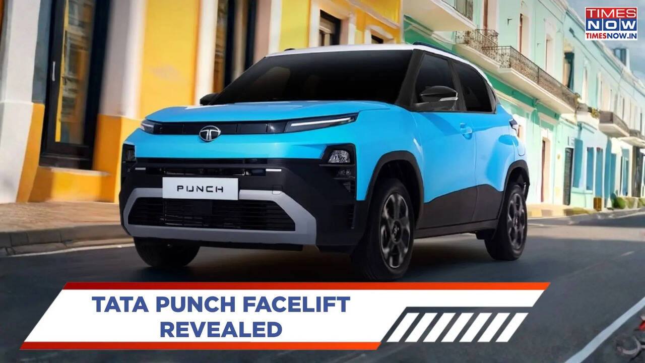 Tata Punch facelift revealed before India launch — design, interior and ...