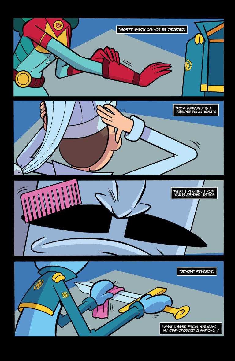 Rick and Morty reunite for the end