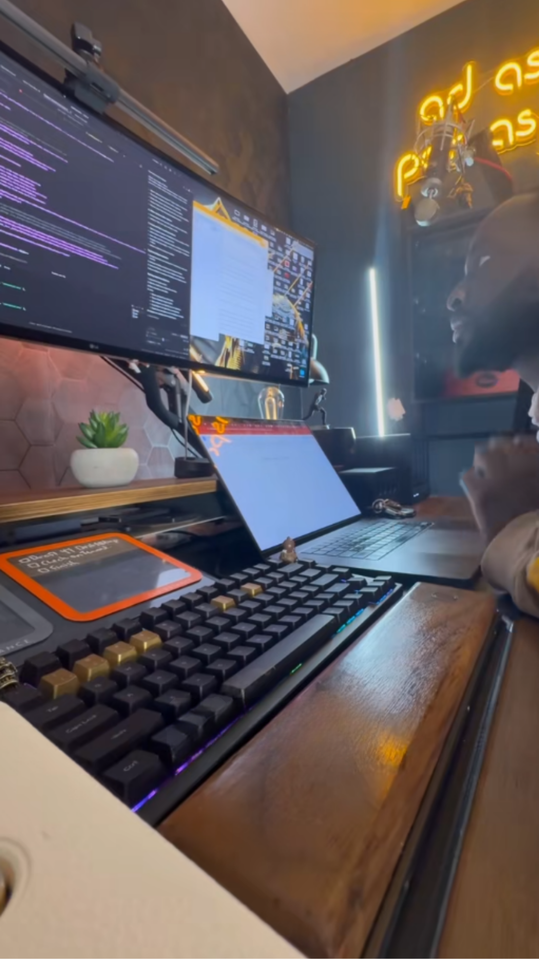 Typing on a Mac without a keyboard