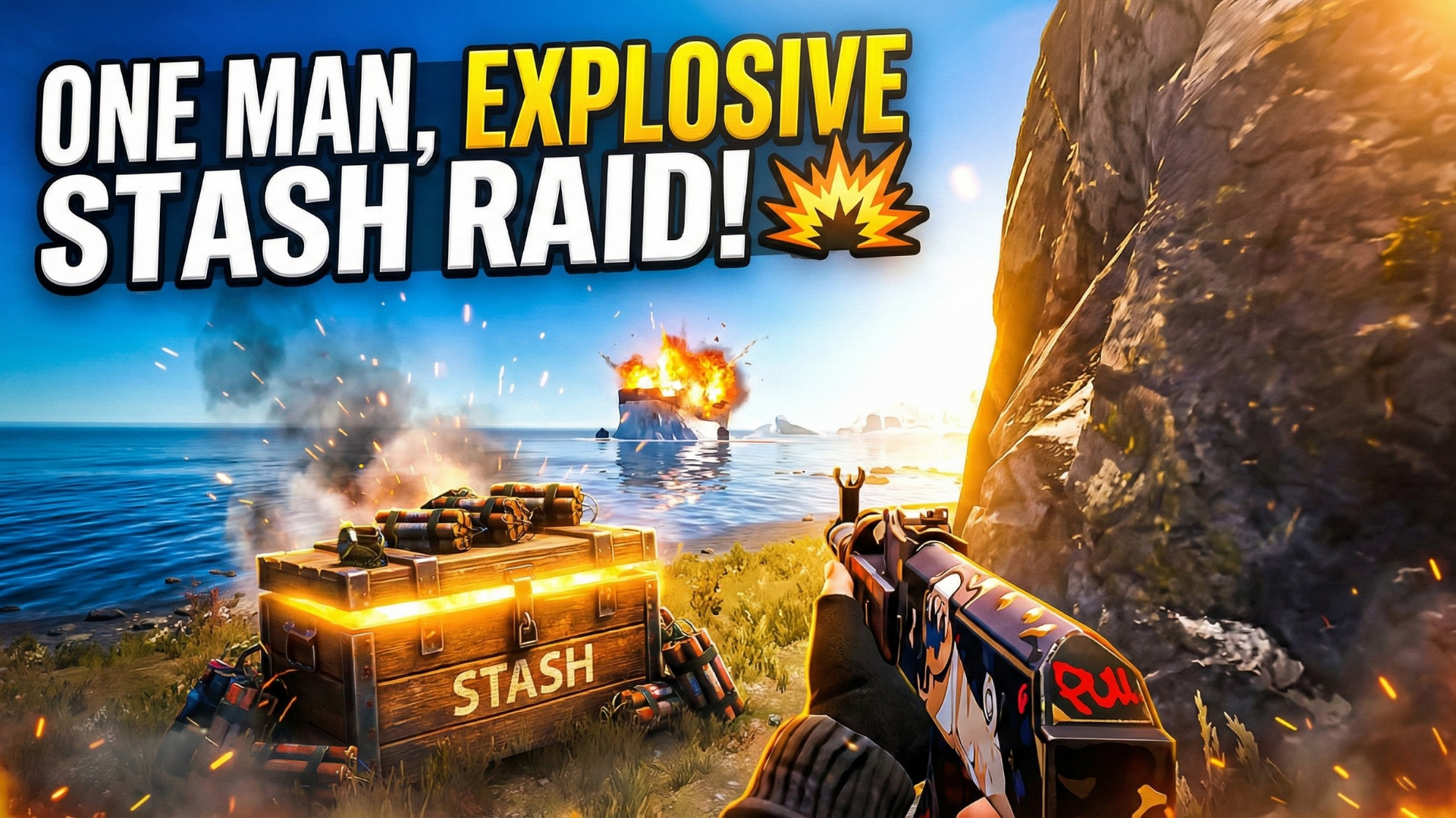 Solo raiding an underwater compound: The ultimate ocean challenge