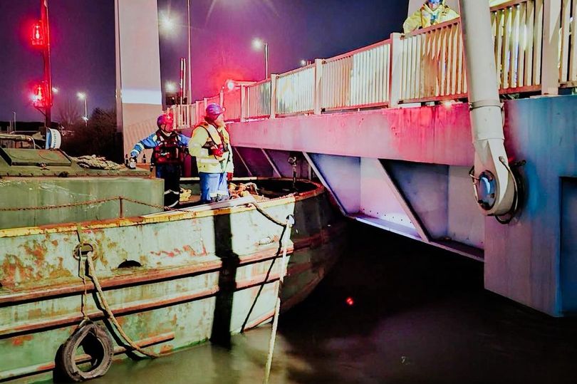 Unmooring of barge that hit major Hull bridge 'highly likely a ...