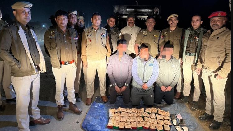 Five drug peddlers arrested with heroin worth Rs 2 crore in Assam's Cachar