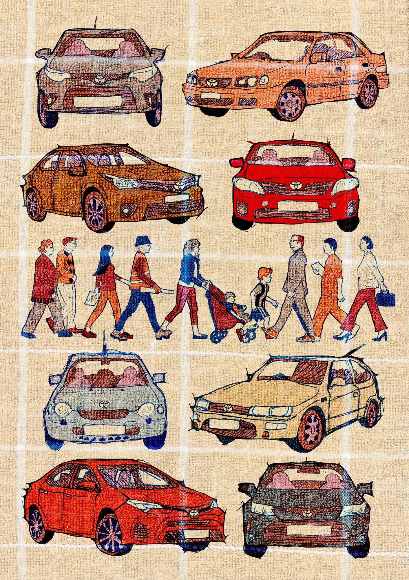 Surrey student Liz Johnson highly commended in Toyota Corolla art ...