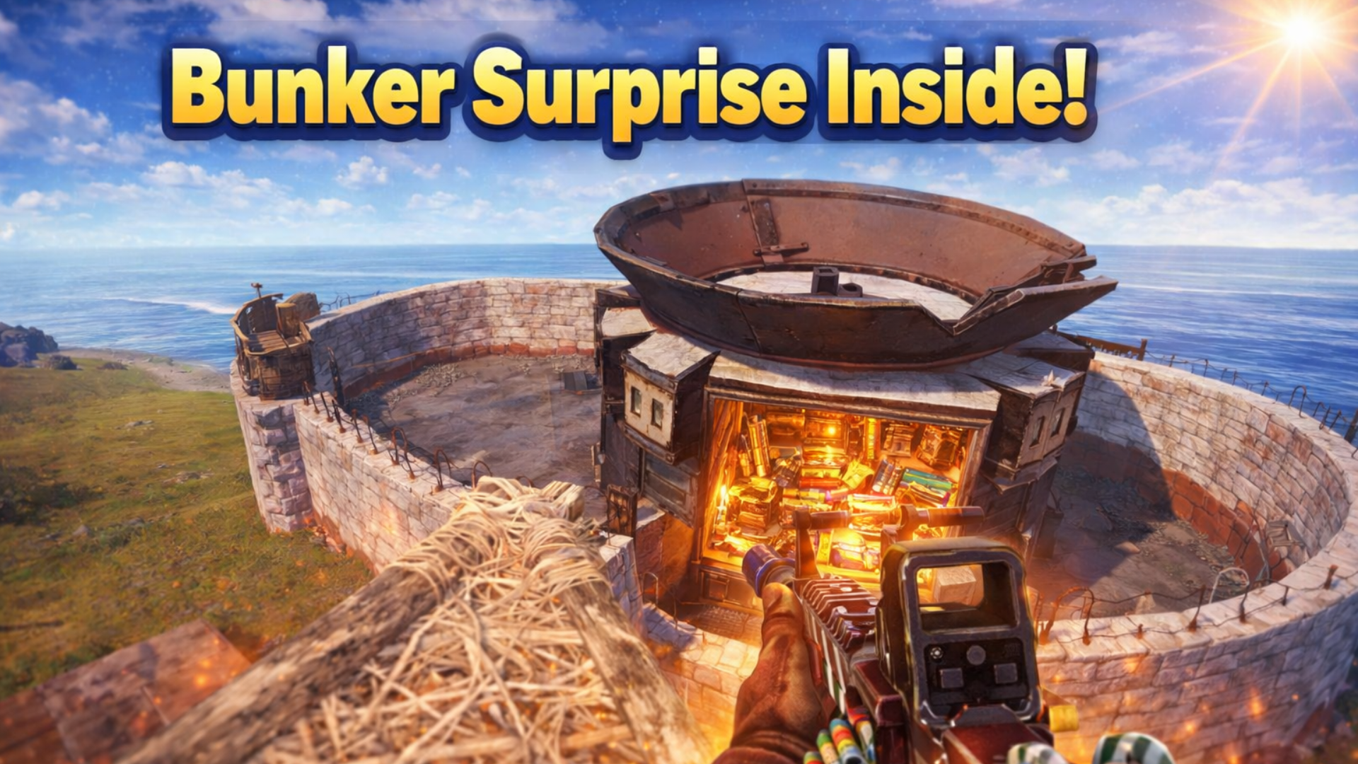 Raiding a suspicious bunker solo: A huge surprise inside!