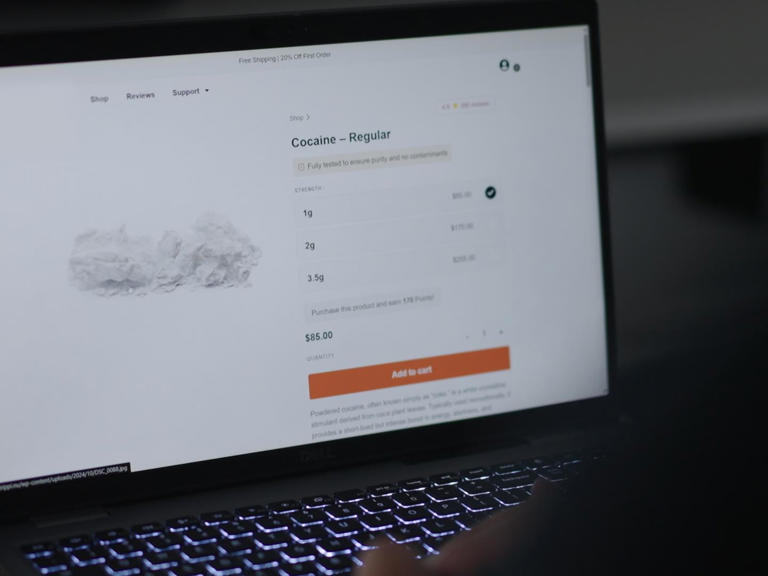 De la cocaïne annoncée sur Facebook, livrée à votre porte